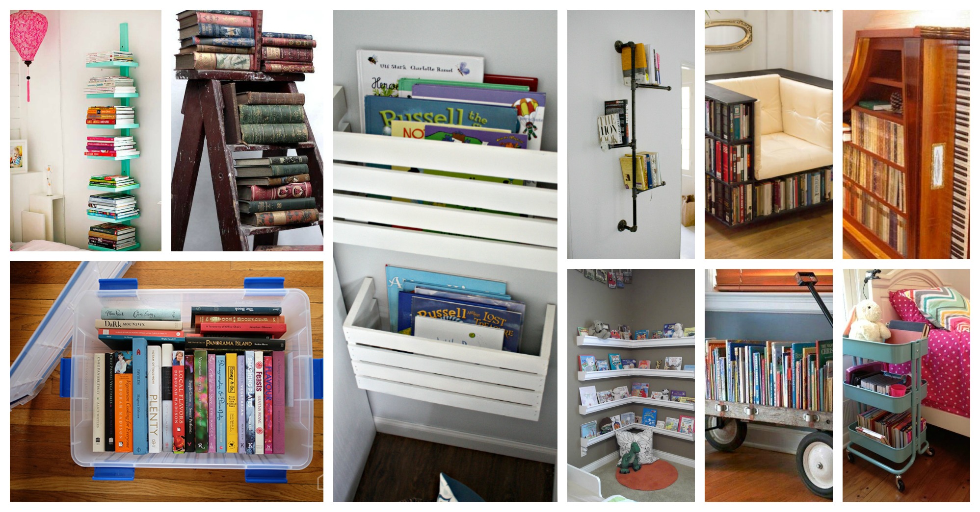 Alternative Book Storage Ideas That Will Fascinate You