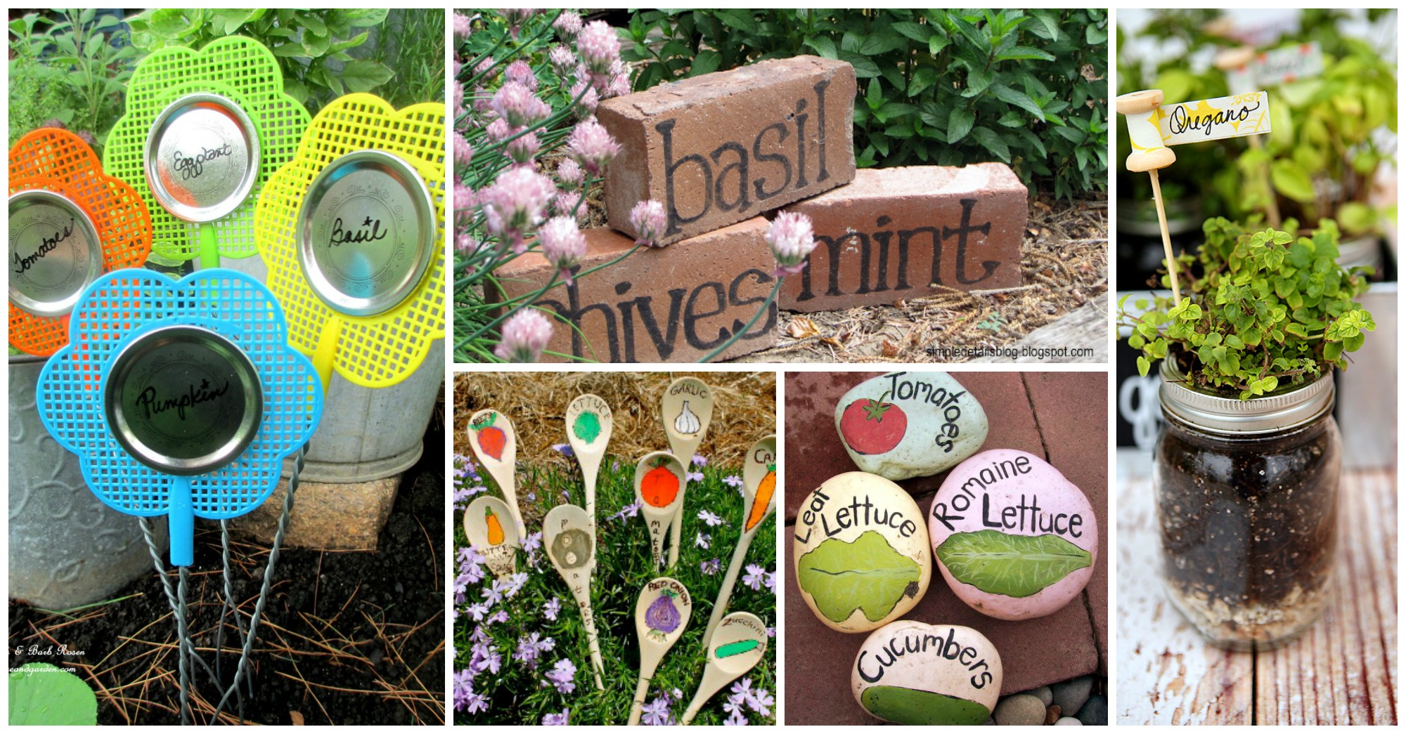 17 Creative DIY Garden Markers That Will Amaze You