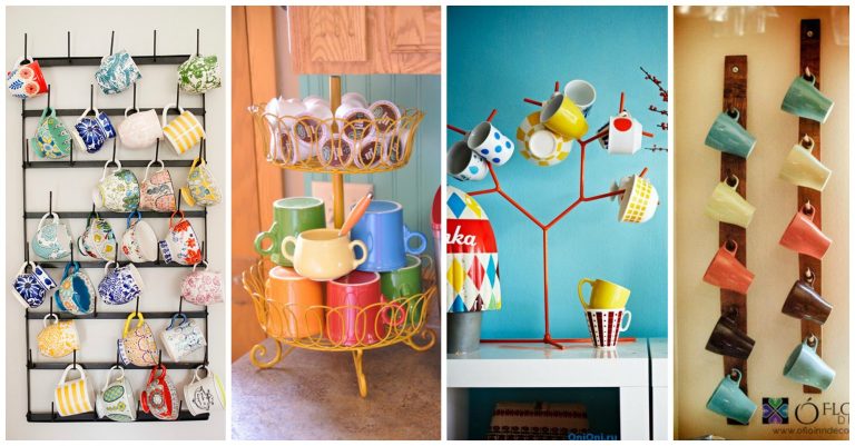 13 Practical Mug Storage Ideas For Your Kitchen 13-practical-mug-storage-ideas-for-your-kitchen