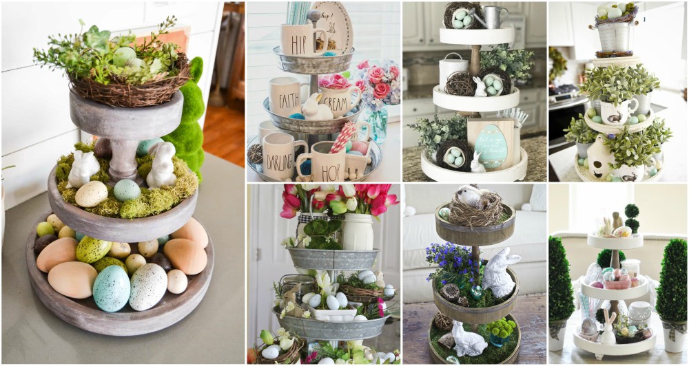 Eggcelent Easter Tiered Tray Ideas And Tips For Styling Yours